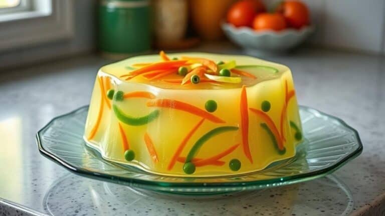 Old-Fashioned Gelatin Mold Recipes With Vegetables: a Nostalgic How-To ...